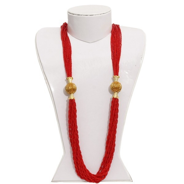 Two Balls Pote Mala Red Online | Gifts to Nepal | Giftmandu