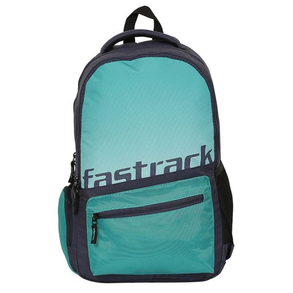Fastrack Green Polyester Laptop Backpack For Men A0679NGR01 | Gifts to ...