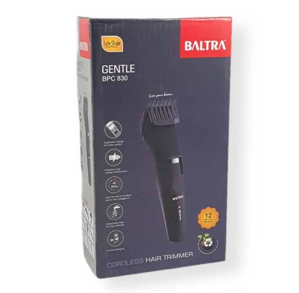 Baltra Cordless Hair Trimmer - Gentle (BPC830) | Gifts to Nepal | Giftmandu
