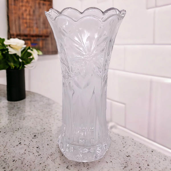 Decorative Crystal Flower Vase 7.5" | Gifts to Nepal | Giftmandu