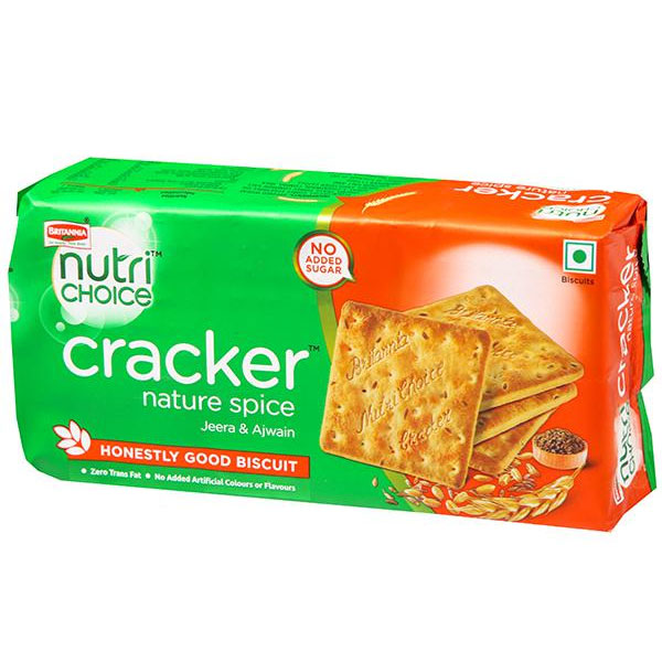 Britannia Nutri Choice Sugar Free Cracker Nature Spice 300g | Gifts to ...