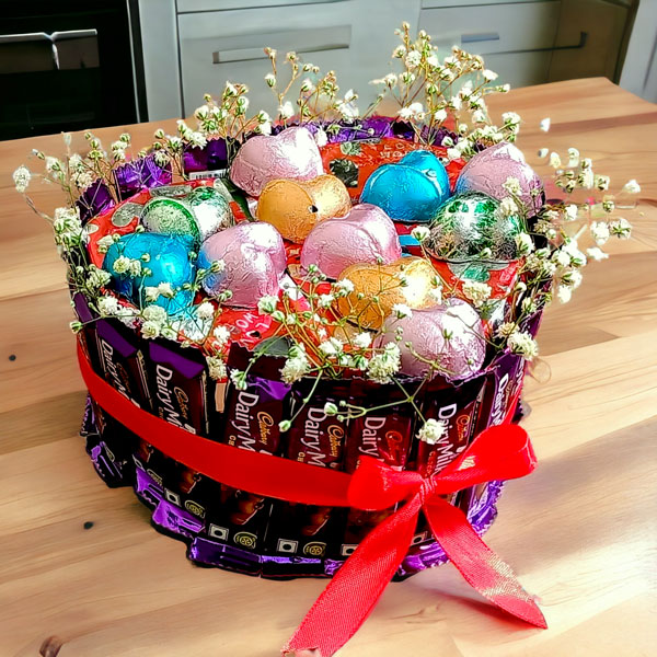 Cadbury Dairy Milk With Miniature Chocolates Bouquet | Gifts to Nepal ...