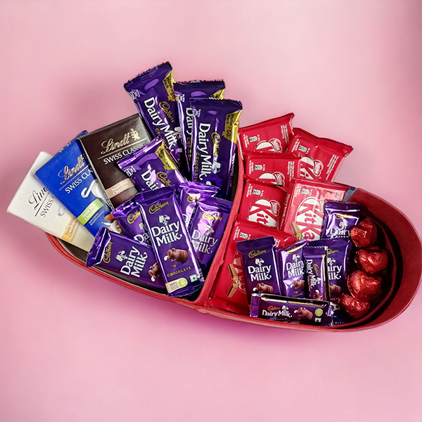 Delightful Mix Chocolate Surprise Gift Box | Gifts to Nepal | Giftmandu