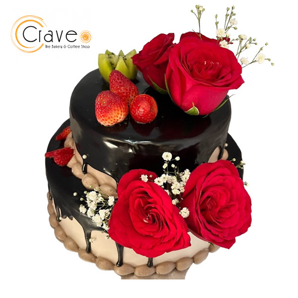 Double Tier Cake | Best Price in Nepal | Gifts to Nepal | Giftmandu
