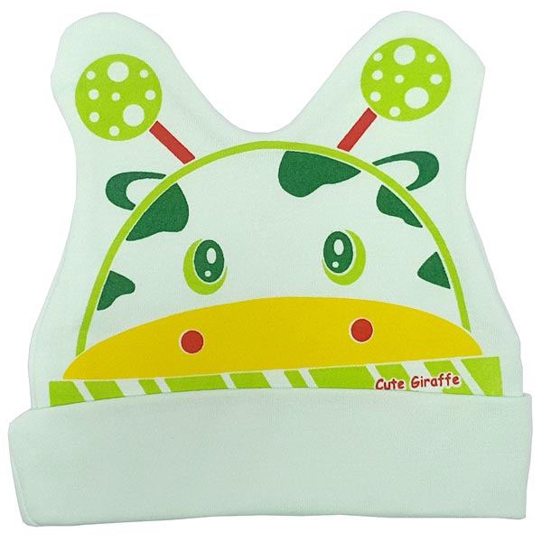 Buy Cute Giraffe Cap For Babies - Green | Gifts to Nepal | Giftmandu
