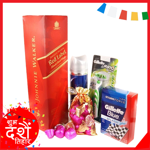 Buy JW Red Label Gift Pack Online | Gifts to Nepal | Giftmandu