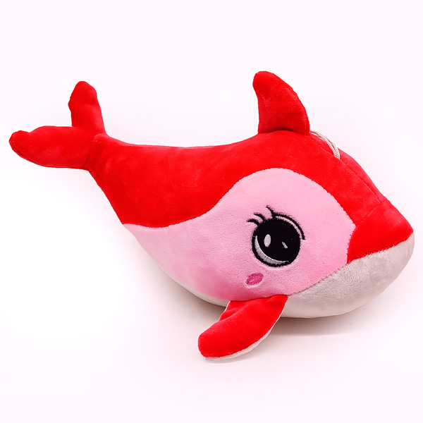 Red Dolphin Plushie | Gifts to Nepal | Giftmandu