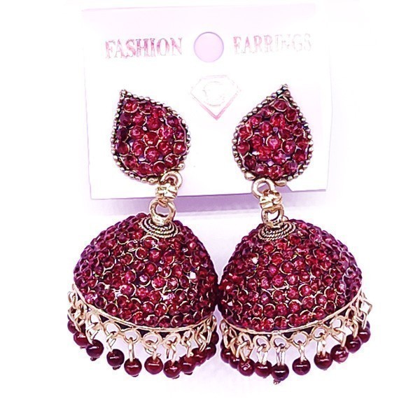 Red Pinjada Earring Online | Gifts to Nepal | Giftmandu