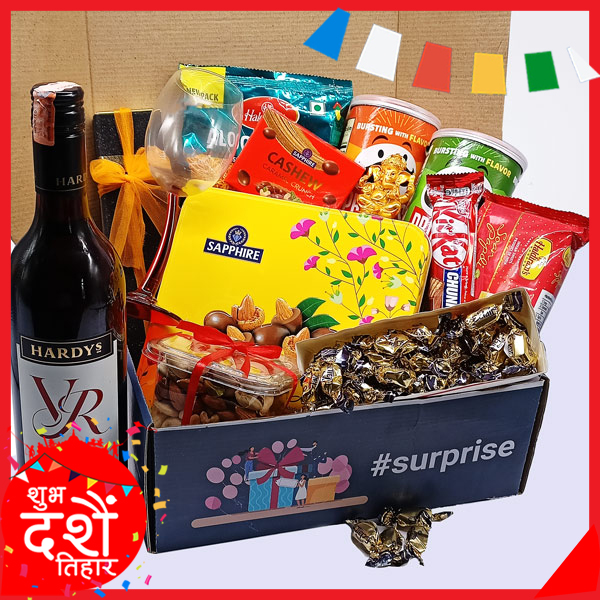 Dashain Tihar Food Hamper Online | Gifts to Nepal | Giftmandu