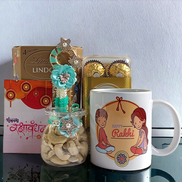Rakshya Bandhan Chocolate and Mug Hamper | Gifts to Nepal | Giftmandu