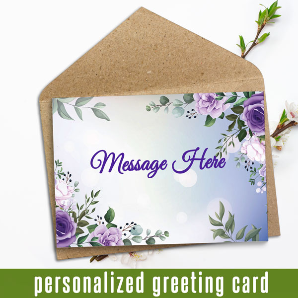 Personalized Message Card Price Online | Gifts to Nepal | Giftmandu