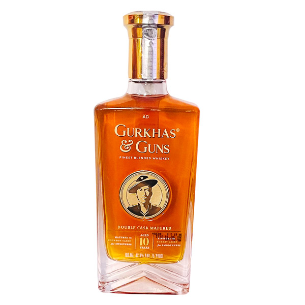 Gurkhas and Guns Finest Blended Whisky - 180ML Online | Gifts to Nepal ...