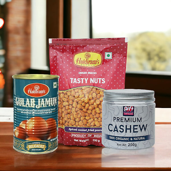 Savory & Sweet Combo with Healthy Dry Nuts | Gifts to Nepal | Giftmandu