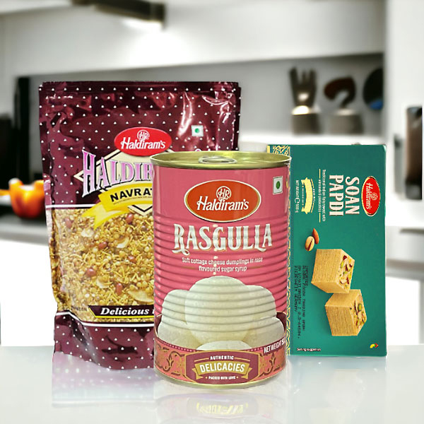 Haldiram's Sweets and Namkeen Combo | Gifts to Nepal | Giftmandu