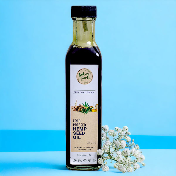 Naturo Earth Hemp Seed oil - 250 ml | Gifts to Nepal | Giftmandu