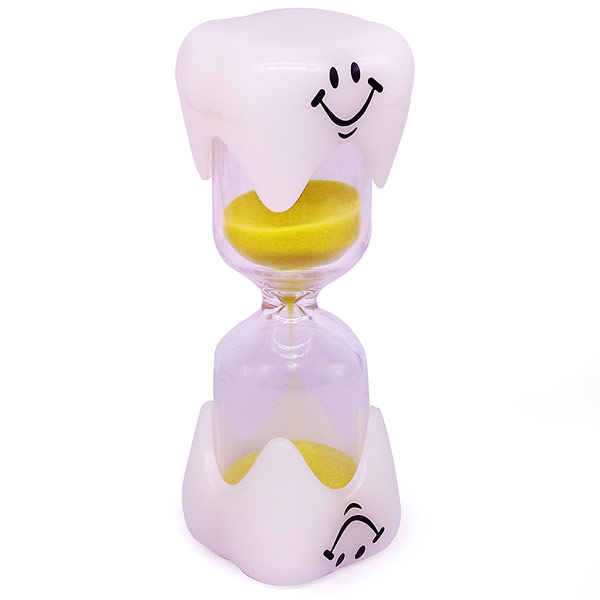 Tooth Design 2 Min Timer Hourglass 5'' - Yellow | Gifts to Nepal ...