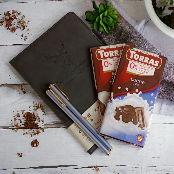 Notebook, Pen & Torras Chocolates | Gifts to Nepal | Giftmandu