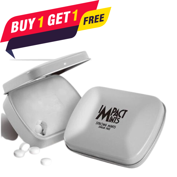 Impact Mints Sugar-Free Strong Mints [ Buy 1 Get 1 Free ] (expiry-Sep ...