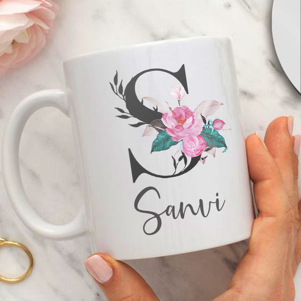 Personalized Name Print Mug Online | Gifts to Nepal | Giftmandu