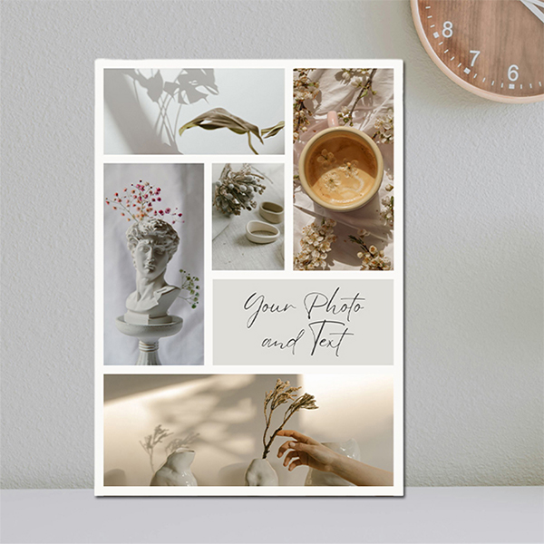 Personalised Photo and Text Frame Elegance | Gifts to Nepal | Giftmandu