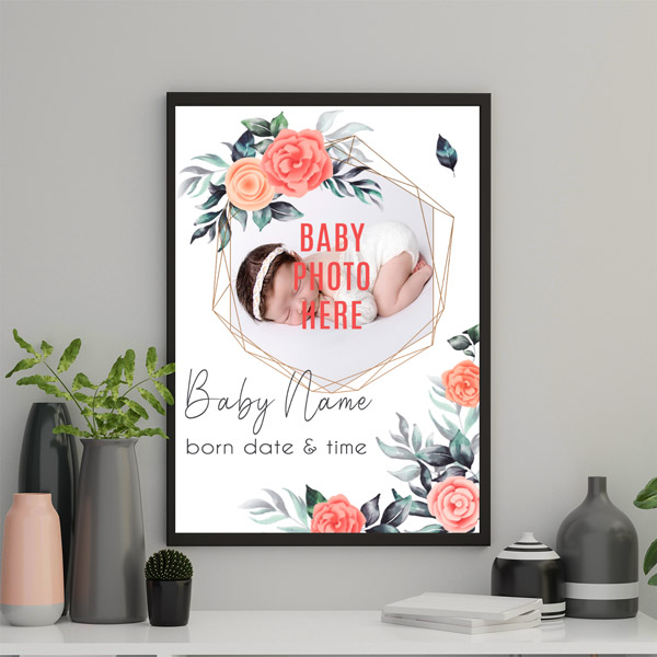 Baby Photo Frame Personalized Online | Gifts to Nepal | Giftmandu