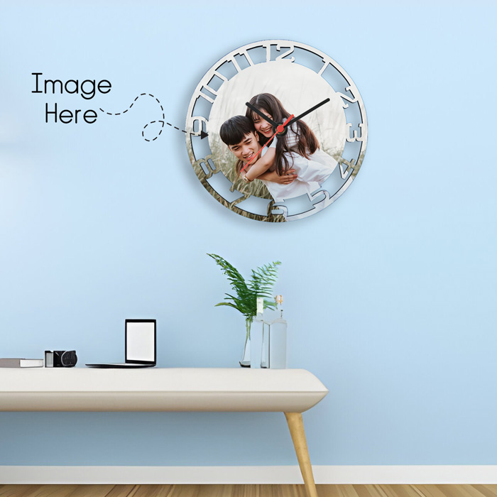 Customized Picture Clock for Your Living Space | Gifts to Nepal | Giftmandu