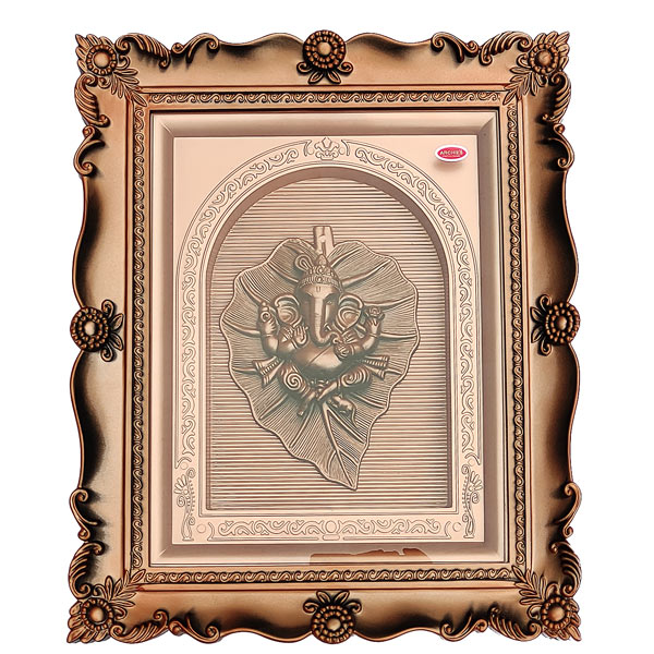 Leaf Ganesh Idol Photo Frame Online | Gifts to Nepal | Giftmandu