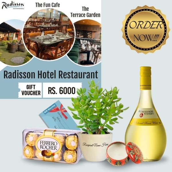 Sips & Smiles Hamper with Radisson Hotels Gift Voucher | Gifts to Nepal ...