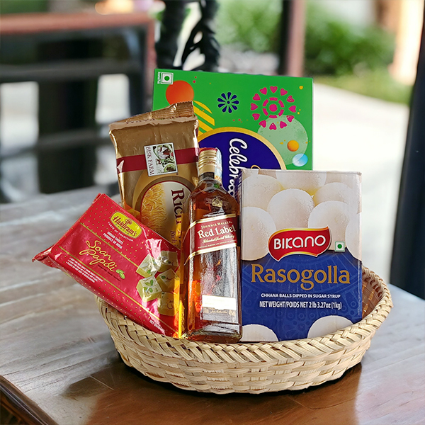 Snack Hamper with Red Label | Gifts to Nepal | Giftmandu
