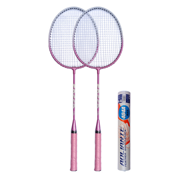 Aolis Pink Colour High Quality Badminton Racket Set | Gifts to Nepal ...