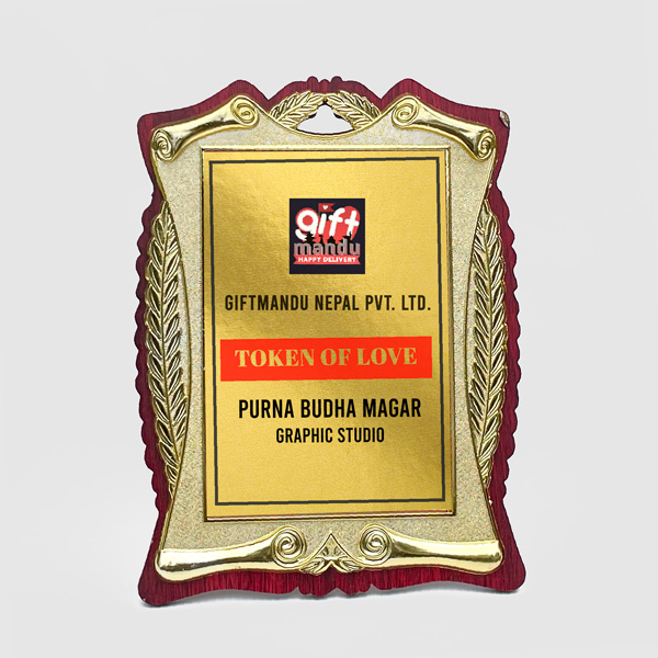 Personalize The Wooden Token of Love with your company name, logo and ...