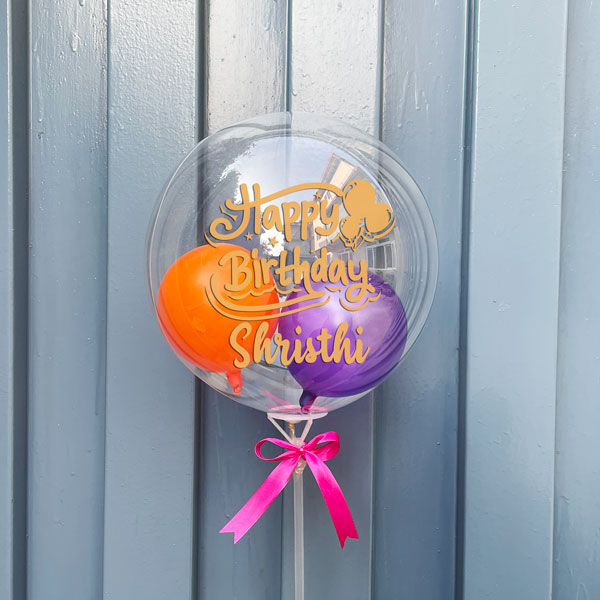 Birthday Bubble Ballon Online in Nepal | Gifts to Nepal | Giftmandu
