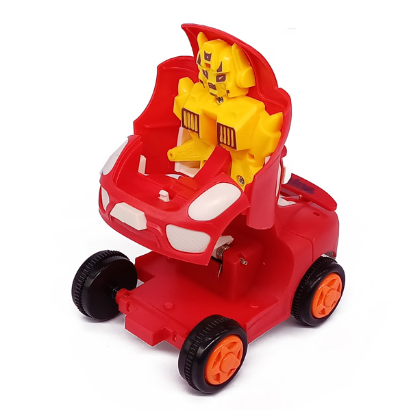 Action Robot Pull Push Back Red Car- Kids Toy | Gifts to Nepal | Giftmandu