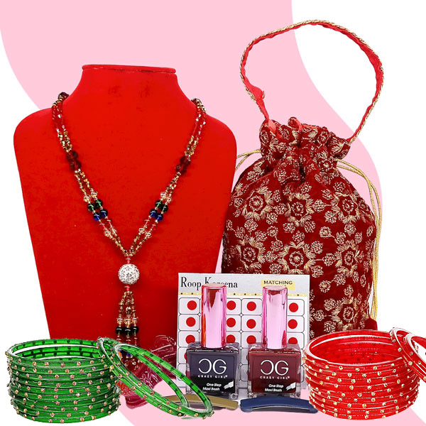 Makhamali Bag Shinghar GiftOnline | Gifts to Nepal | Giftmandu