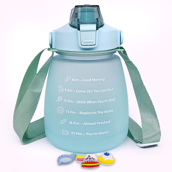 Frosted Sky Blue Water Bottle Nepal | Gifts to Nepal | Giftmandu
