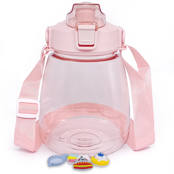 Transparent Pink Water Bottle Nepal | Gifts to Nepal | Giftmandu