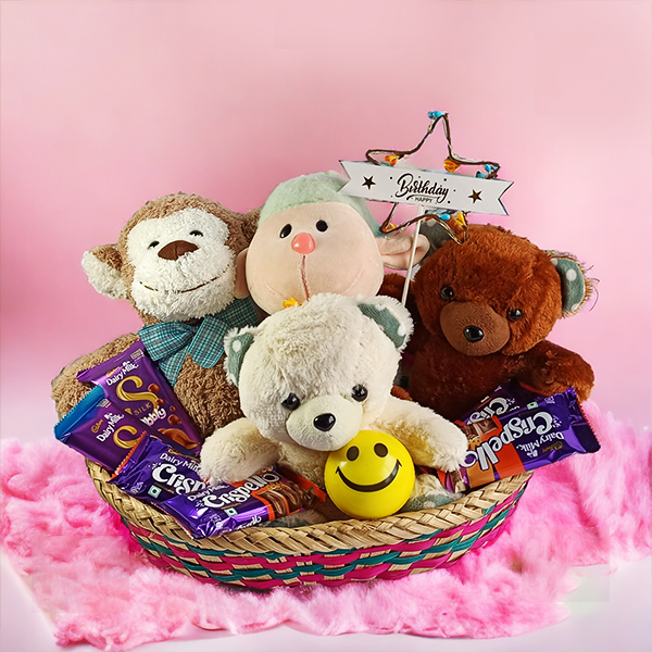 Birthday Surprise Hamper with Teddy and Chocolates | Gifts to Nepal ...