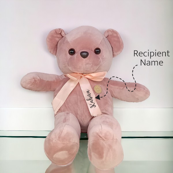 Unique Design: Customize Your Teddy with Name-Printed Ribbon | Gifts to ...