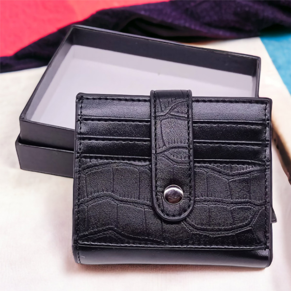 Black Wallet|Card Holder For Men | Gifts to Nepal | Giftmandu