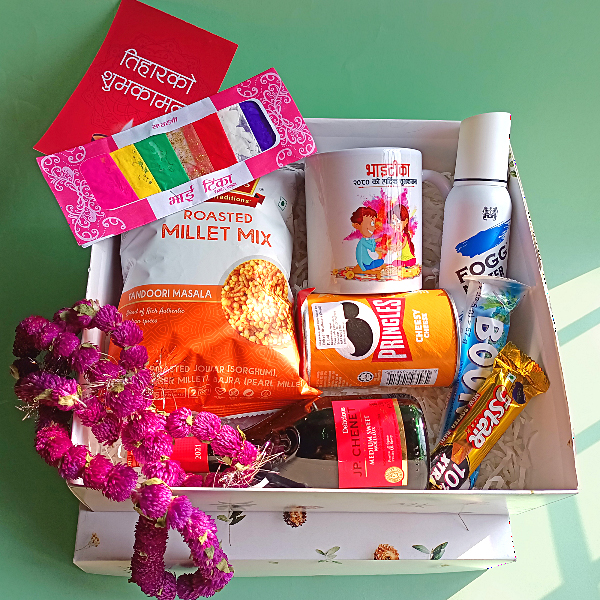JP Sweet Red Wine 250ml With Bhaitika Festive Gift Package | Gifts to ...