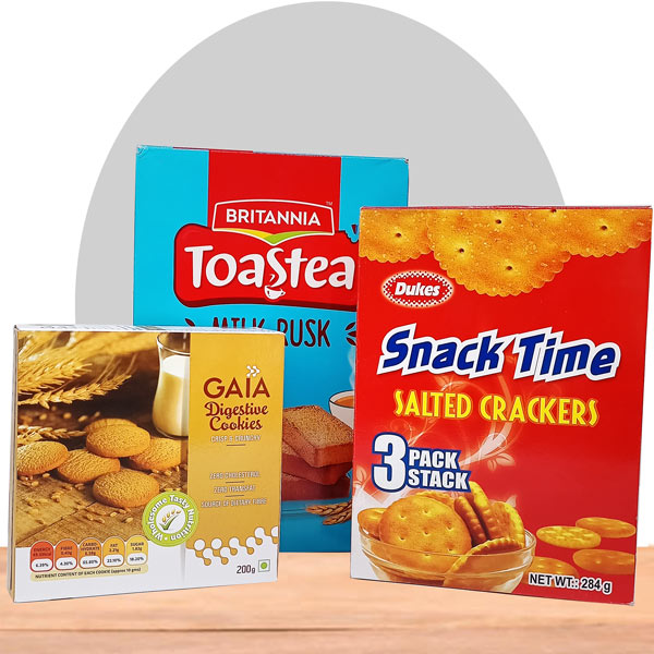 Cookies, Toastea Milk & Crackers Online | Gifts to Nepal | Giftmandu