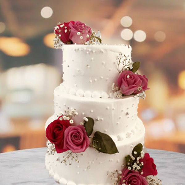 Three Layer Engagement Cake Nepal | Gifts to Nepal | Giftmandu