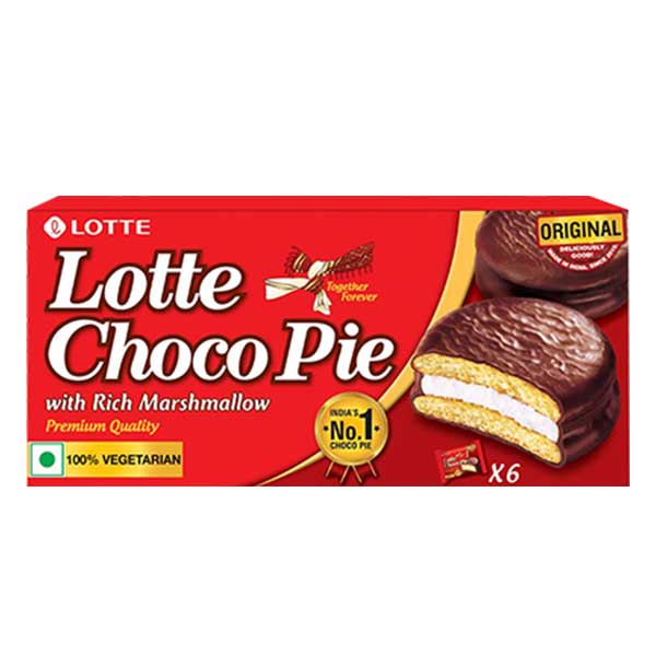Lotte Choco Pie Original 150g Online | Gifts to Nepal | Giftmandu