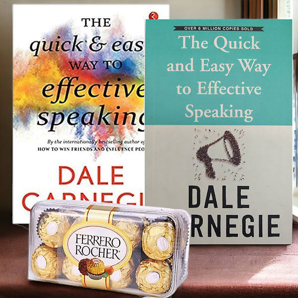 Effective Speaking Book Combo with Ferrero Chocolate | Gifts to Nepal ...