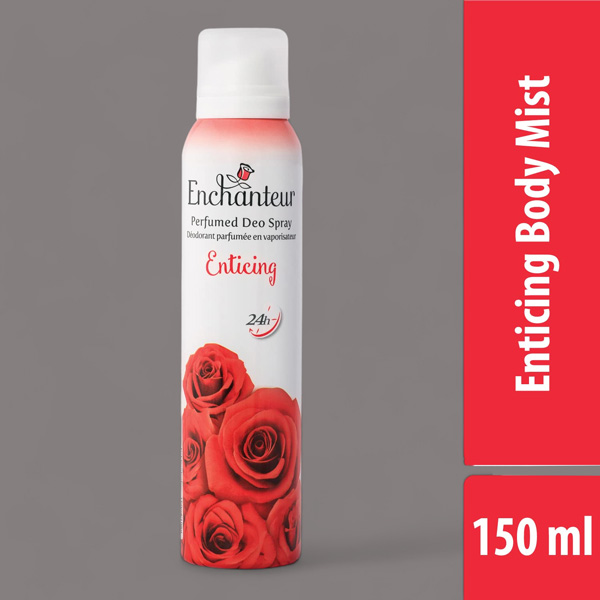 Enchanteur Perfume Deo Spray Enticing 150ml | Gifts to Nepal | Giftmandu