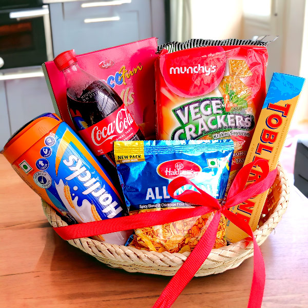Feast Worthy Delicacies and Sweet Delights Gift Combo | Gifts to Nepal ...