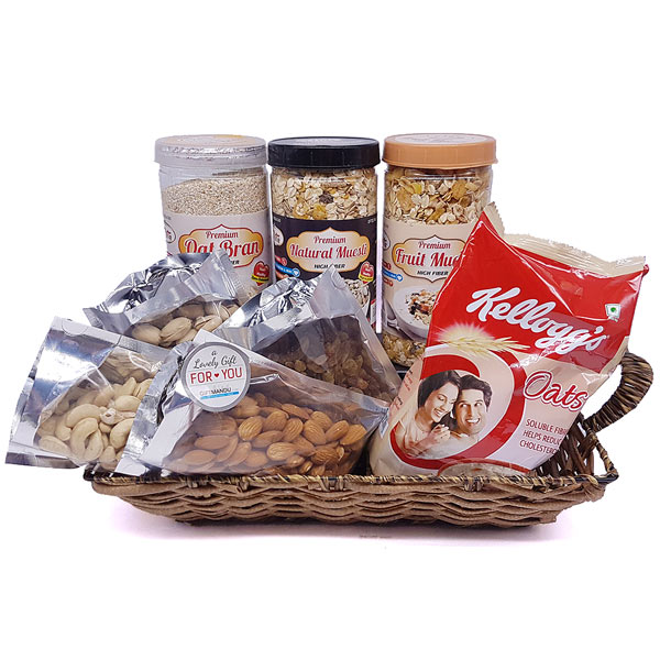 Buy Protein and Fibre Breakfast Hamper Nepal | Gifts to Nepal | Giftmandu