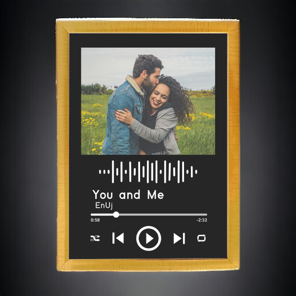 Music Player Theme Personalized Photo Frame | Gifts to Nepal | Giftmandu