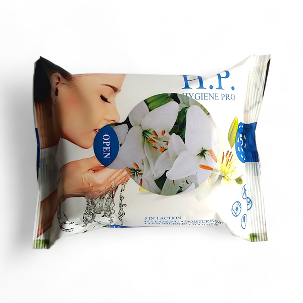 Hilton Packard Lilly Cleansing Moisturizing Facial Wet Wipes Tissues 25 ...
