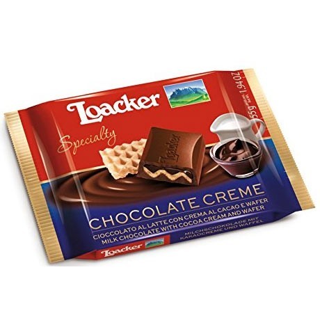 Loacker Chocolate Creme Italian Chocolate 55g | Gifts to Nepal | Giftmandu